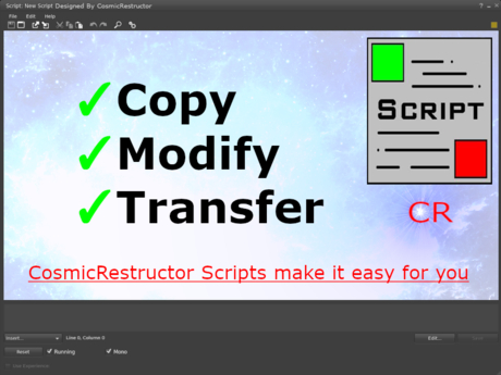 Second Life Marketplace - Landmark Giver Script Full Permissions, Perms